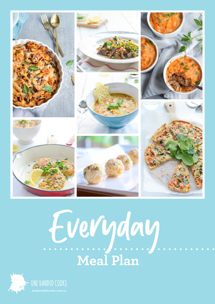 Meal Plan Collection – One Handed Cooks